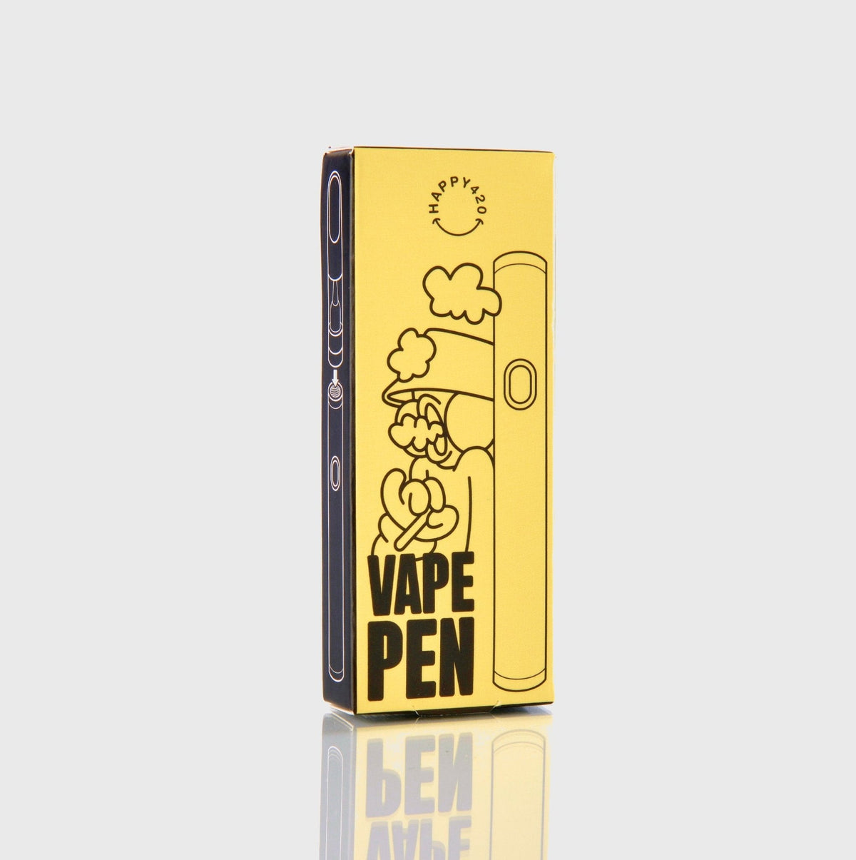 Vape Pen Blue-Sunshine Preheat Button inkl. Charger | Happy420.de